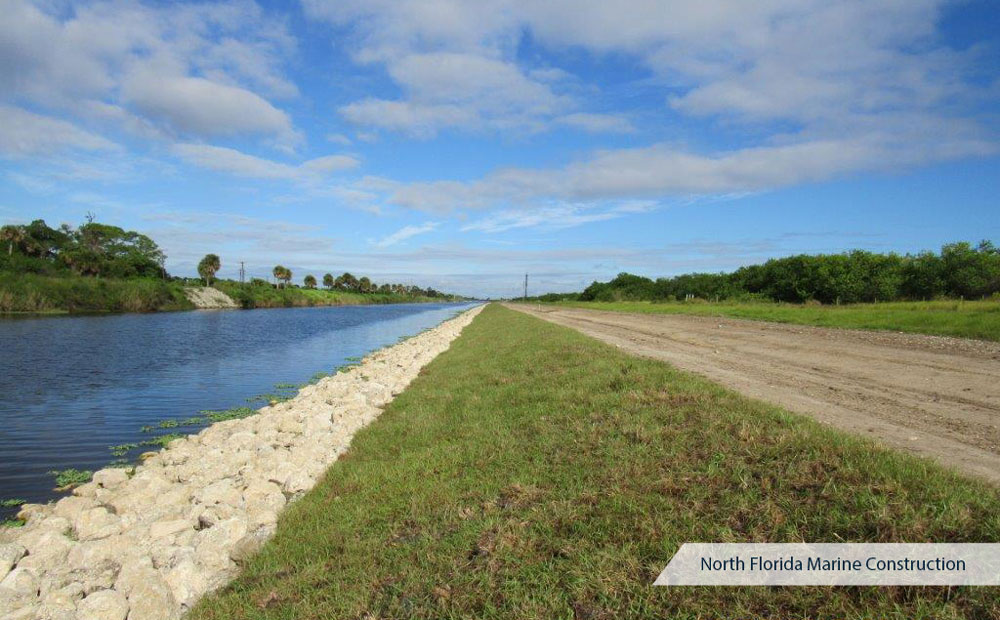 Concrete Rip-Rap Material - North Florida Marine Construction - Commercial & Residential Marine ...